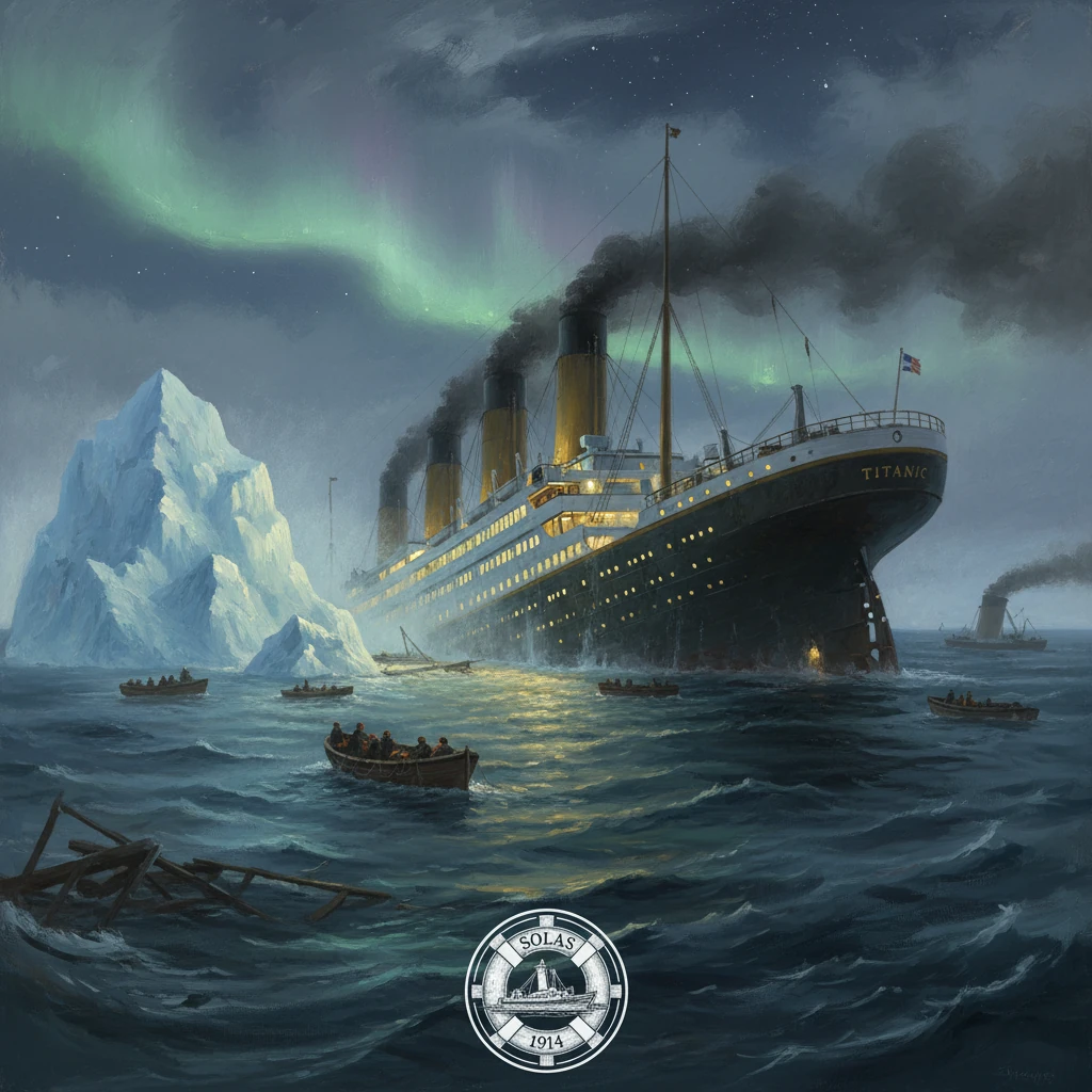 RMS Titanic sinks in the North Atlantic - April 15, 1912 | This Day in ...